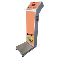 China AC100-240V Airport Hotel 300kg Digital Weight Machine with Convenient Coin Operation for sale