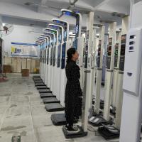 China Personal Scale 33*46*230cm Electric Digital Height and Weight Scale with Printing for sale