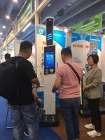 China Ultrasonic Adult Medical Body Composition Height and Weight Scale for BMI Measurement for sale
