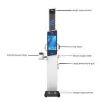 China 43kg G.W. LCD Display Type Clinic Ultrasonic Coin Operated Body Height and Weight Scale for sale