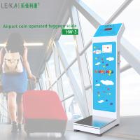 China Convenient Coin Operated Weight Vend Machine for Airport Hotel Luggage Weighing Scale for sale