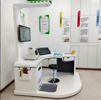 China A4 Laser Printer and AC100-240V Power Supply Body Health Analyzer Telehealth Kiosk Devic for sale