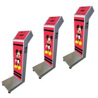 China Convenient and Accurate Coin-Operated Luggage Weighing Machines with 300kg Rated Load for sale