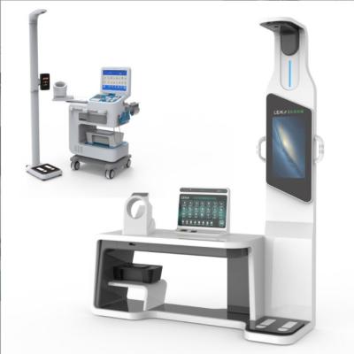 China Customized Color Body Health Analyzer Telehealth Kiosk Therapy Device for OBM Support for sale