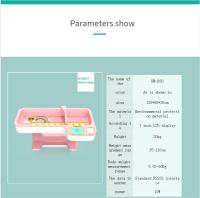 China LED Display Type Newborn Infant Electronic Baby Scale with Ultrasonic Import Detector for sale