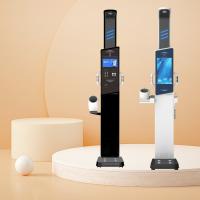 China Bioimpedance Body Fat Analyzer Machine with Large Display Screen and Advertise Screen for sale