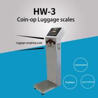 China Arabic English Russian Spanish and Thai Language Lobby Luggage Scale with LED Display for sale
