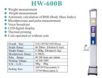 China Efficiently Track Your Body Progress with 300kg Digital Height Weight Measuring Scale for sale