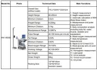 China Class II Telemedicine Equipment Height Measure Range 60-210cm for Patient Check-in Kiosks for sale