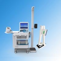 China White Self Service Body Checking Kiosk Telehealth Equipment for OEM Acceptance for sale
