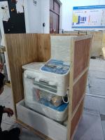 China White Self Service Body Checking Kiosk Telehealth Equipment for OEM Acceptance for sale