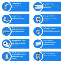 China Self Service Diagnostic Instrument Health Station with Acrylic Body and Wifi Connection for sale
