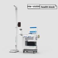 China Telemedicine Equipment HW-V6000 All-in-one Medical Health Check Kiosk with LCD Display for sale
