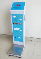 China Coin Vending Weighing Scales Division 0.1kg LED Display Type Digital Body Weight Machine for sale