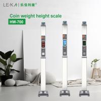 China Standing Scale for School Pharmacy Clinic Blue ISO9001 Certified Easy to Read Measurements for sale