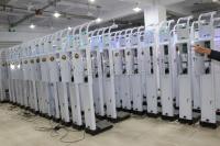 China 200Kg Coin Operated Electronic Human Weight Height Measuring Machine with Steel Body for sale
