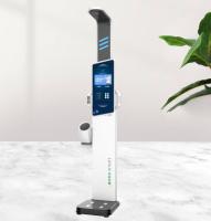 China AC100-240V Working Voltage Fully Automatic Ultrasonic Height and Weight Checkup Scale for sale