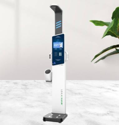 China AC100-240V Working Voltage Fully Automatic Ultrasonic Height and Weight Checkup Scale for sale