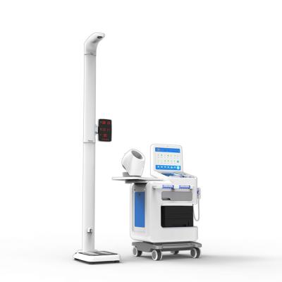 China Hospital clinic health kiosk for full body checking and blood pressure monitoring for sale