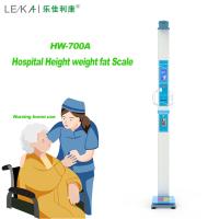 China LCD Display Medical Height Measurement Foldable Body Fat Analyzer for Hospital Checkup for sale