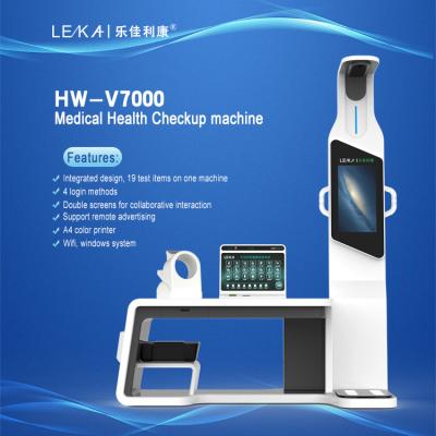 China 180 L *60 W *235 H cm Customized Color Health Check Up Kiosk for Medical Screening for sale