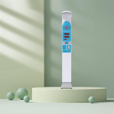 China Gym Fitness Height and Weight Meter with Customized OBM Support AC100-240V Voltage for sale