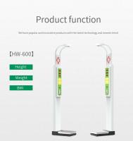 China 100-240V Power Supply High Accuracy BMI Height Weight Machine with LED Display Type for sale