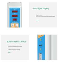 China 100-240V Power Supply High Accuracy BMI Height Weight Machine with LED Display Type for sale