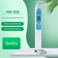 China 100-240V 200kg BMI Height and Weight Meter Gym Standing Scale for 60-200cm Height for sale