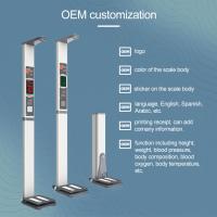 China 8-200cm Height Range Coin Operated Weight and Height Scale with Gross Weight of 25kg for sale