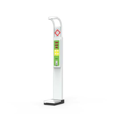China User-Friendly Coin Operated Human Body Health Check Up Machine for Height and Weight for sale