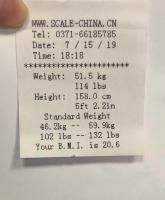 China User-Friendly Coin Operated Human Body Health Check Up Machine for Height and Weight for sale