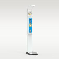 China Coin Operated Scale for Clinic and Pharmacy Packing Size 100*31*31cm Carton 1 70*50*38cm Carton 2 for sale