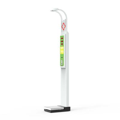 China LED Display Medical Digital Height Weight Machine Coin Operation Weighing Scale for sale