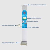 China Coin Operated BMI Scale HW-900A Ultrasonic Height and Weight Machine for Health Centers for sale