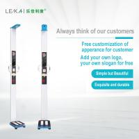 China Digital Height And Weight Scale LEKA LCD Display Weight range 8-200kg Division 0.1kg for sale