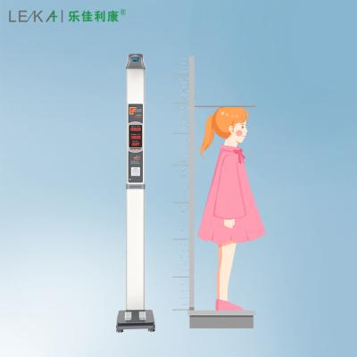 China Adult Digital Ultrasonic Height and Weight Scale for Clinic Medical Weighing BMI for sale