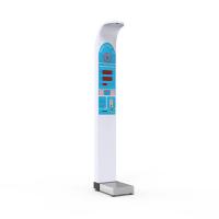 China CE Certified Digital Foldable Ultrasonic Height and Weight Scales for BMI Calculation for sale