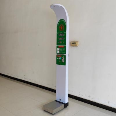 China LED Display Hospital Weighing Scale with Height Measurement AC100-240V Power Supply for sale
