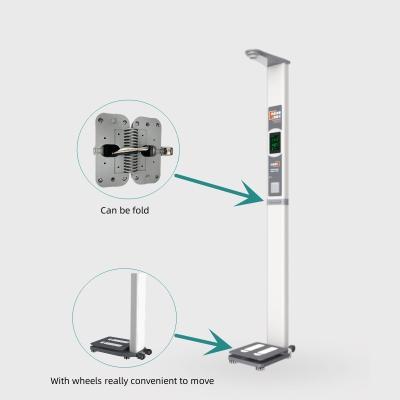 China LED/LCD Display Type Medical Electronic Scale for Human Body Height Weight BMI Weighing for sale