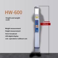 China Ultrasonic Digital Body Scale HW-600 Medical Grade Height Weight Measurement Machine for sale