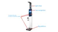 China 2024 Year Design Ultrasonic Body Composition Analyzer Machines with 500kg Capacity for sale