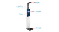 China 2024 Year Design Ultrasonic Body Composition Analyzer Machines with 500kg Capacity for sale