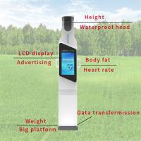 China Rechargeable Li-ion Battery Powered Ultrasound LCD Screen Pharmacy Weighing Scales for sale