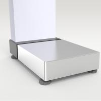 China Medical Usage RS232 Weight Scale with Ultrasound Height Measurement and Printer in Steel for sale
