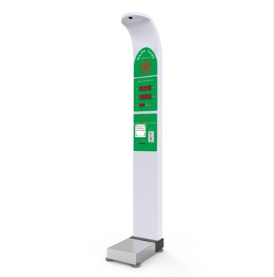 China HW-900 Body Height and Weight Vending Machine for Coin Operated BMI in Spanish Arabic for sale