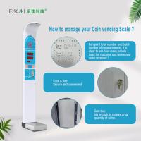China HW-900 Ultrasonic Arabic Talking Scale Professional Body Height and Weight Measurement for sale