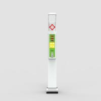 China HW-600 Fully Customized Coin-Operated Body Weight and Height Scale with LED Display for sale