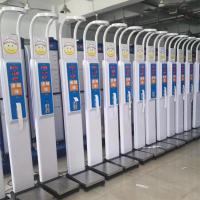 China Platform Size 33*55cm LEKA Coin Operated Height Weight BMI Measuring Scales for Pharmacy for sale