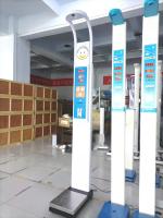 China Platform Size 33*55cm LEKA Coin Operated Height Weight BMI Measuring Scales for Pharmacy for sale